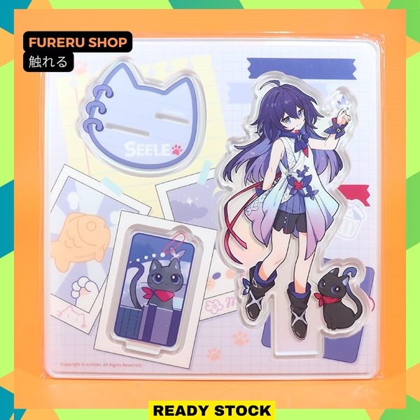 Jual Honkai: Star Rail Seele Little Cat Series Acrylic Stand (18cm ...