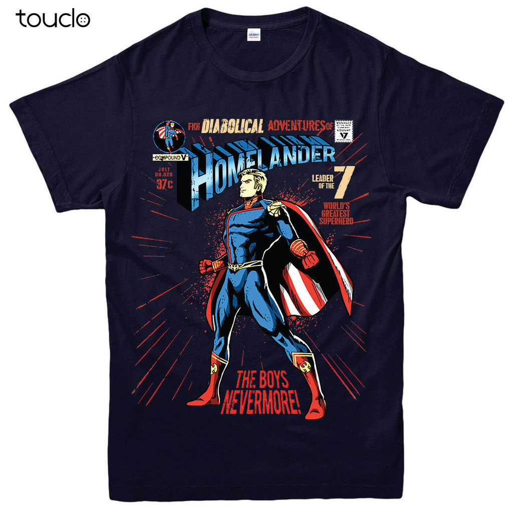Jual Hadiah Superhero Leher Bulat The Homelander |iQpbC5vs| | Shopee ...
