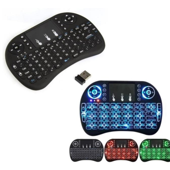 Jual Rii Mini I8 Keyboard Mouse Wireless Touchpad Remote Android Tv Box ...