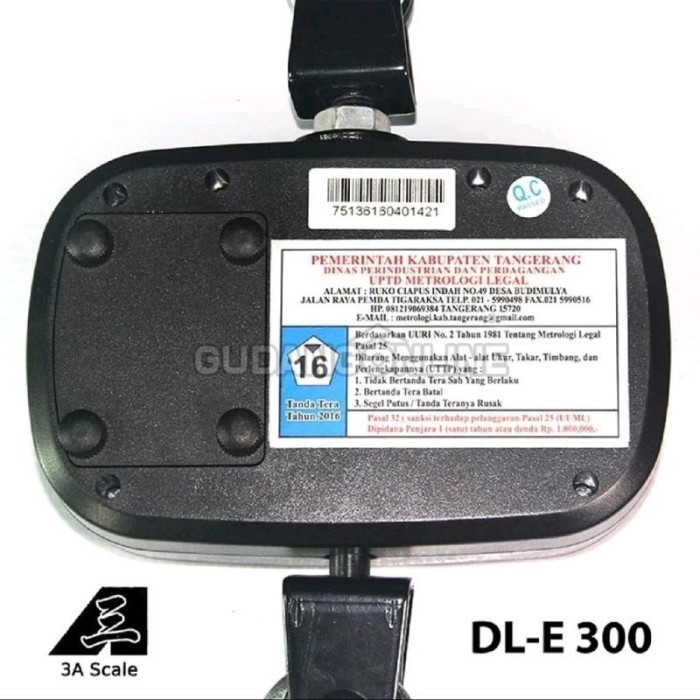 Jual Dle 300 Kg Timbangan Gantung Digital Electronic Hanging Scale ...