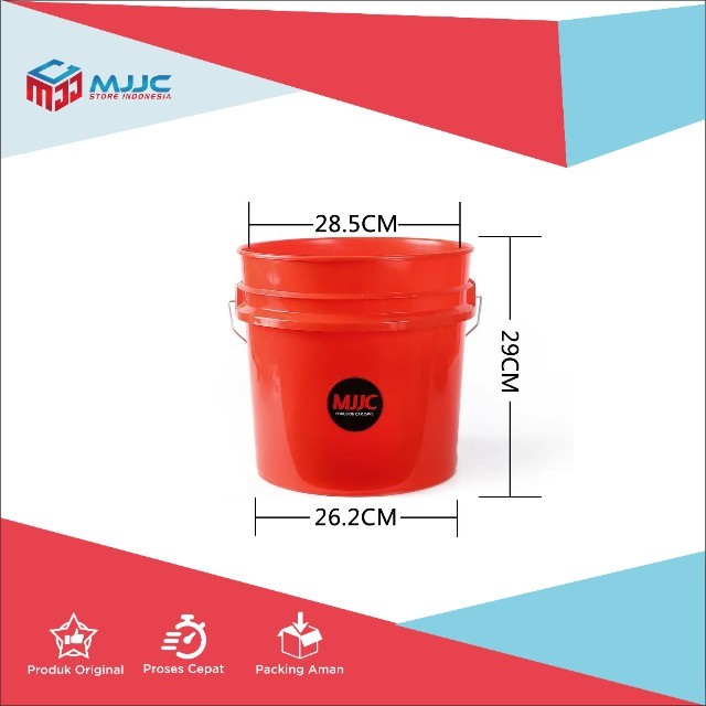 Jual MJJC Car Wash Buet Ember Cuci Mobil with Grit Keeper & Seat Lid ...