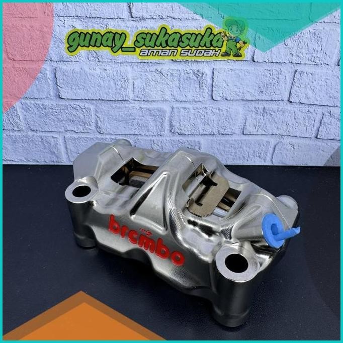 Jual Kaliper Brembo Radial Monoblok Gp4rx Pitch 100mm Kanan Original Made I | Shopee Indonesia