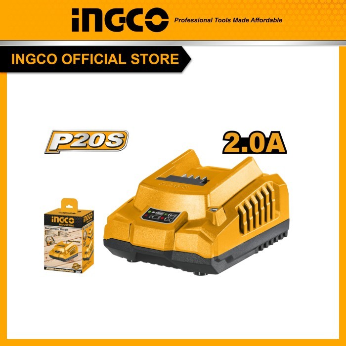 Jual 20V 2A Lithium-Ion Fast Charger Cordless Power Tools Ingco ...