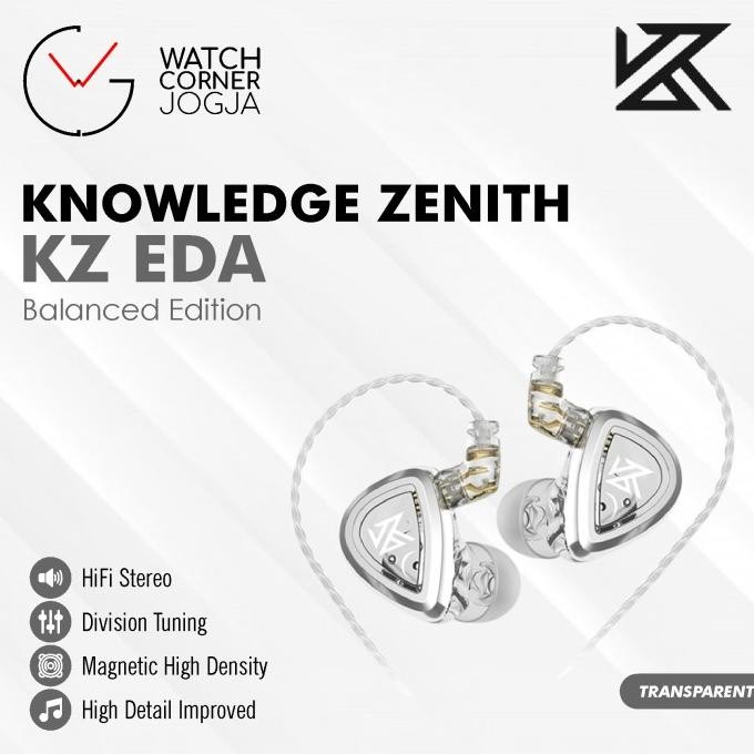 Jual TERBARU - KZ EDA Balanced Version In Ear Earphone IEM with MIC alt KZ EDX Ultra | Shopee ...
