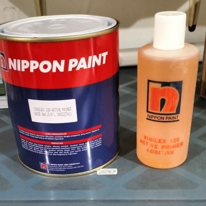 Jual nippon paint active primer 1 kg,vinilex 120 | Shopee Indonesia
