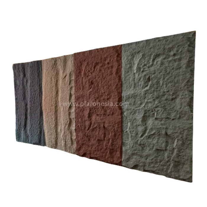 Jual 3D Stone Wallpanel Motif Batu Alam Ukuran 60cm x 120cm | Shopee ...