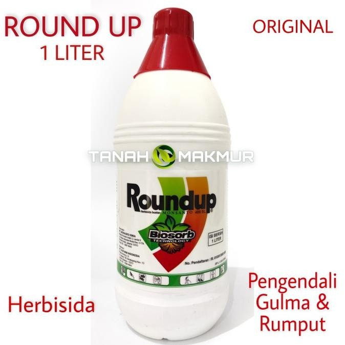 Jual Herbisida Roundup 1 Liter 1L Round Up Pembasmi Rumput Liar ...