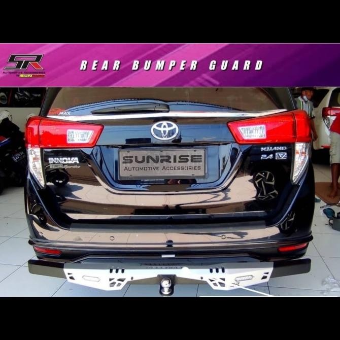 Jual BUMPER TOWING DEFENDER SILVER TOYOTA INNOVA REBORN SUPER QUALITY ...