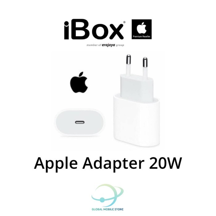 Jual HARGA DISC - Adapter Apple 20W USB-C Original for Iphone - Garansi ...