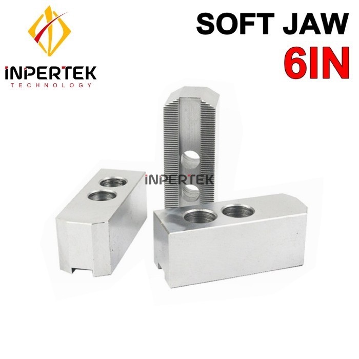 Jual Soft Jaw 6" Claw Bubut 6Inchi 3 Jaw Lathes Cnc Lathe Chuck Jawa ...