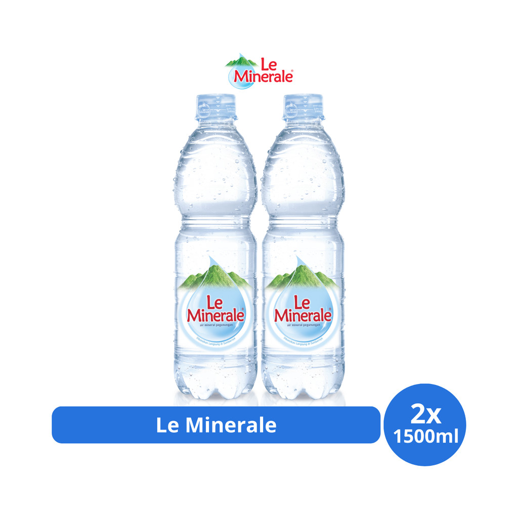 Jual Le Minerale 1500ml x 2 pcs | Shopee Indonesia