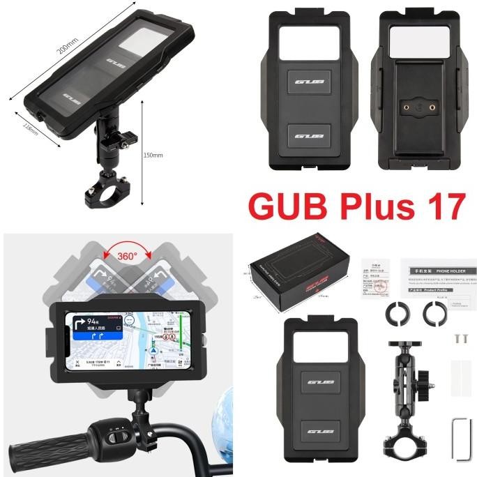 Jual GUB PHONE HOLDER VARIAN LENGKAP MOTOR MOTO HANDPHONE BRACKET P10 ...