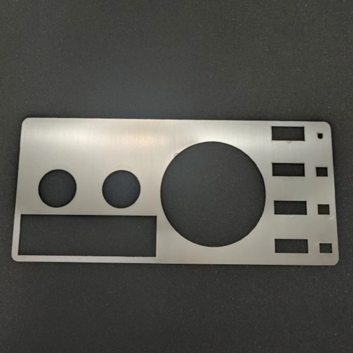 Jual Jeep CJ7 CJ8 dashoverlay cover dashboard stainless hairline ...