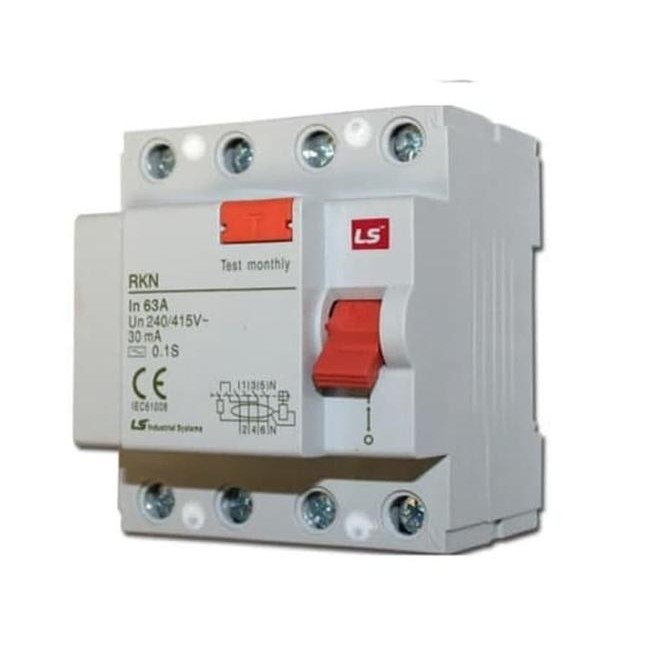 Jual Ready Rccb/Elcb 3P+N 4 Pole Rkn 25A 32A 40A Ampere 300Ma Ls Metasol | Shopee Indonesia