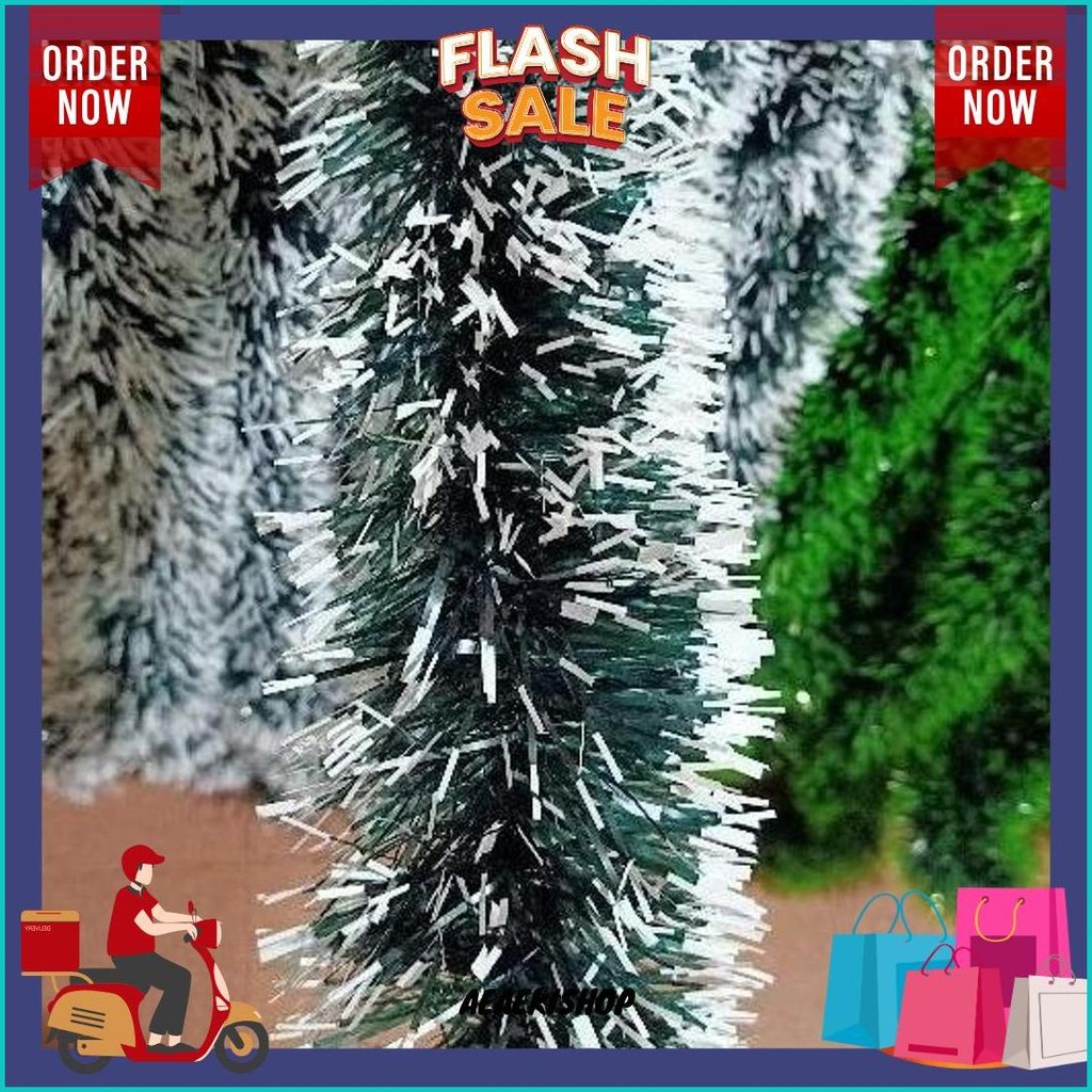 Jual Slinger Natal / Tinsel Natal / Hiasan Natal / Hijau Salju Dan ...
