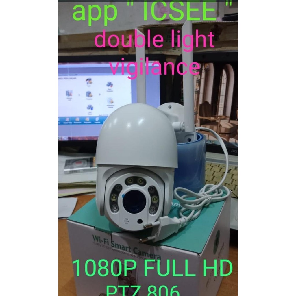 Jual Ipcam outdoor icsee full hd ip cam outdoor ptz icsee cctv outdoor | Shopee Indonesia
