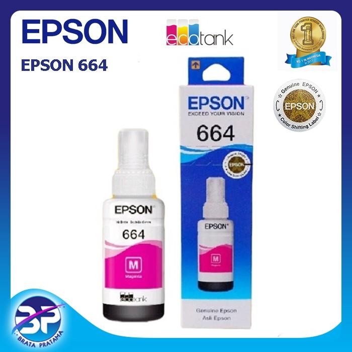 Jual Tinta Epson 664 B/C/M/Y Original | Shopee Indonesia