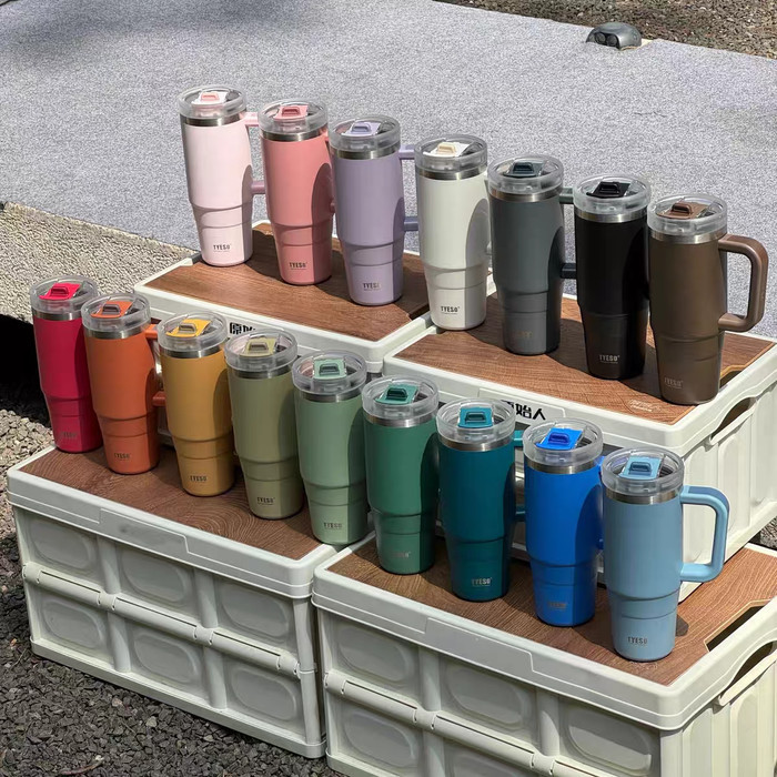 Jual TYESO BOTOL MINUM STAINLESS KEKINIAN KAPASITAS 900ML TS-8868 PANAS ...