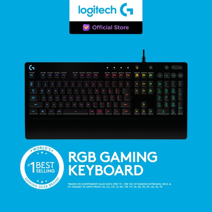 Jual Logitech G213 Prodigy Keyboard Gaming RGB Lighting | Shopee Indonesia
