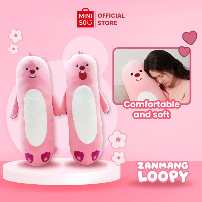Jual Miniso x Zanmang Loopy Collection Bantal Guling Pillow 2 Aneka ...
