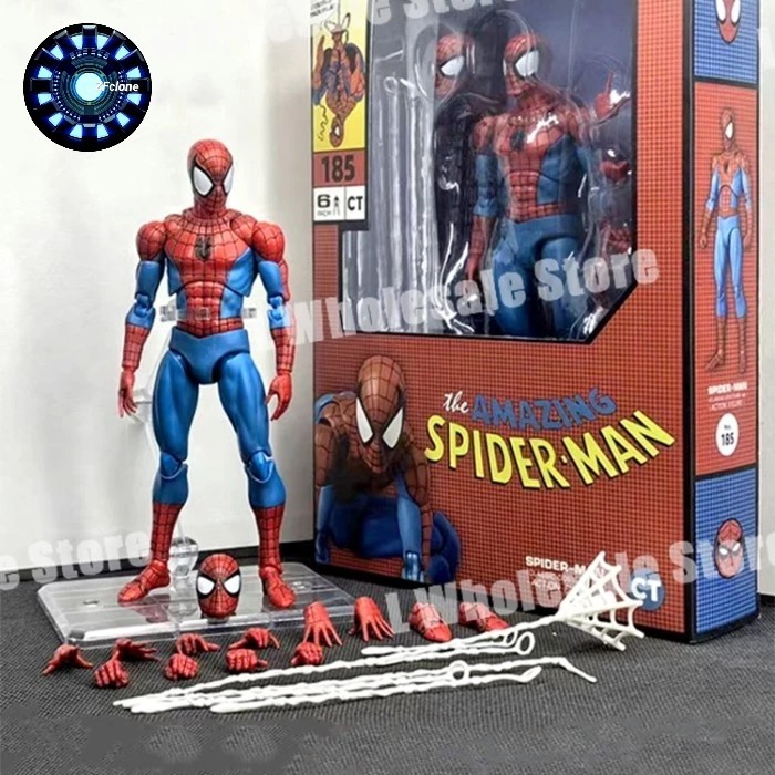 Jual Figure Marvel CT The Amazing Spiderman 185 spider-man comic skala ...