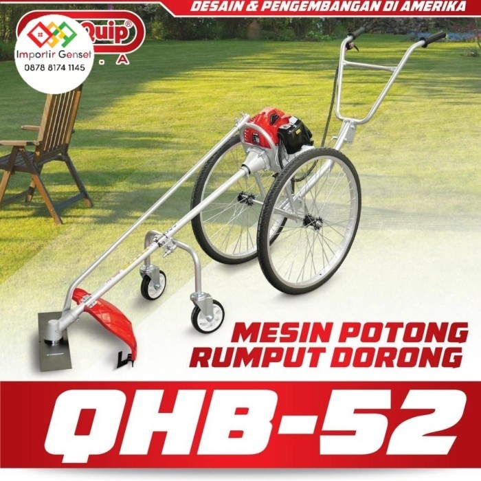 Jual MESIN POTONG RUMPUT DORONG PROQUIP QHB- 52 | Shopee Indonesia