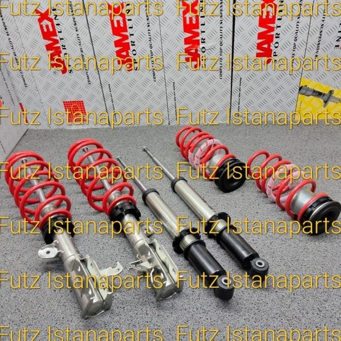 Jual PAKET Shockbreaker JAMEX Coilover Honda BRIO Depan Belakang ...