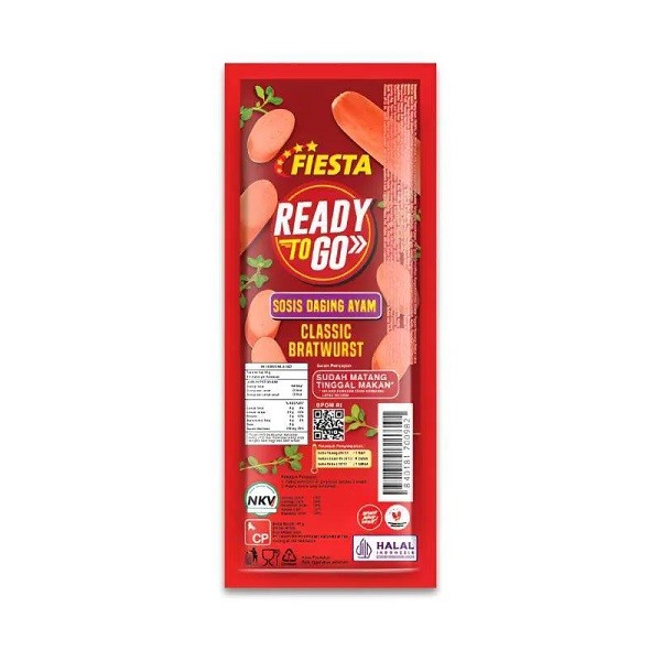 Jual FIESTA SOSIS RTG CLASSIC BRATWURST 65 GR | Shopee Indonesia