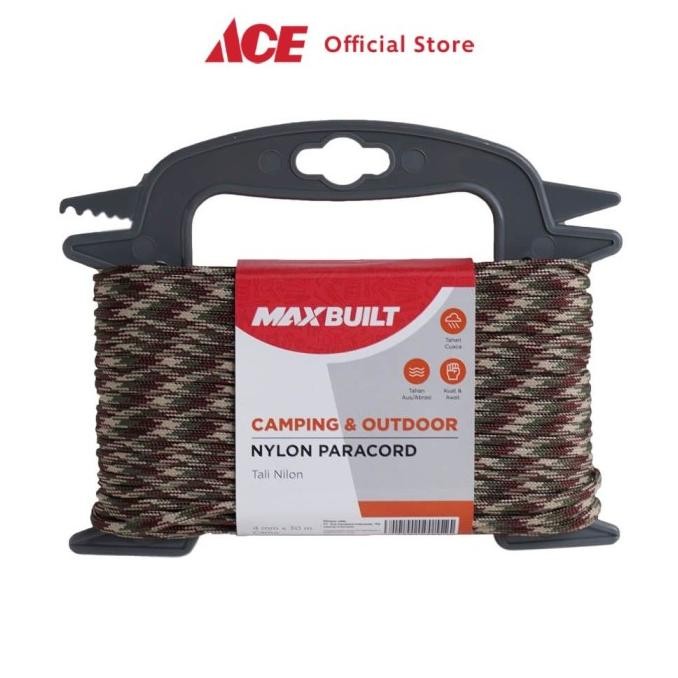 Jual tali - maxb tali nilon paracord maxbuilt 4 mm x 30 mtr - camo ...