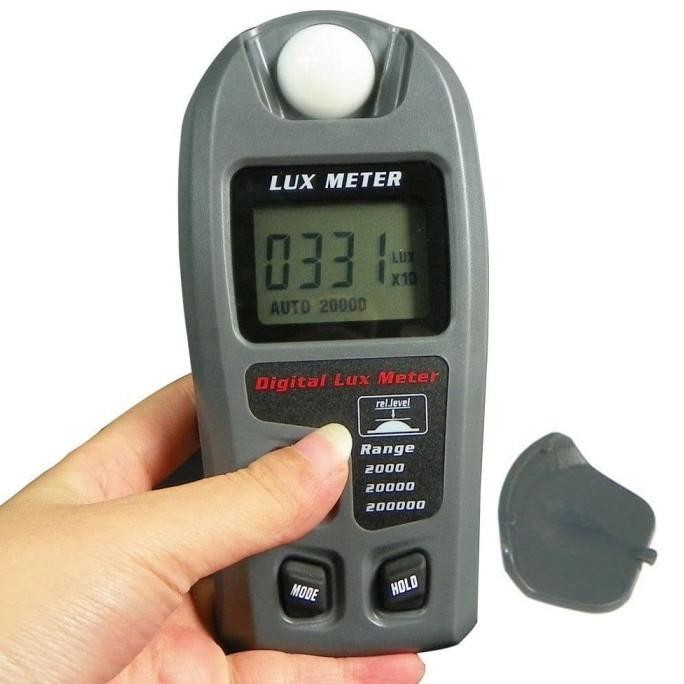 Jual Alat Ukur Tes Cahaya Lumen - Digital Lux Light Flux Meter Tester ...