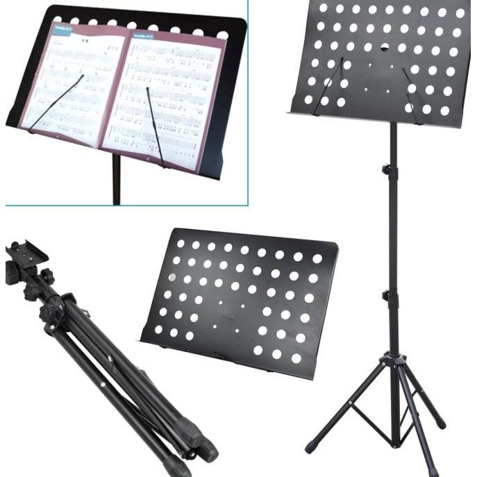 Jual Piano - Music Book Sheet Tripod Stand Buku Partitur Piano Karaoke ...