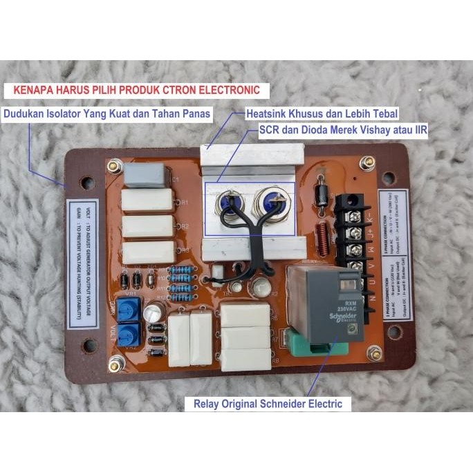 Jual AVR GENERATOR 3 PHASE ATAU AVR GENSET 3 PHASE WITHOUT BOX ORIGINAL ...