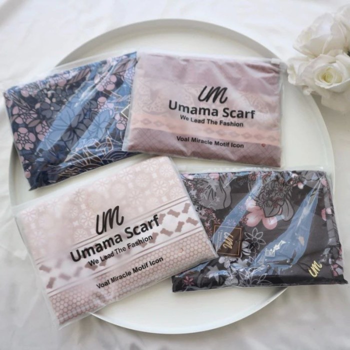 Jual Paket Usaha Hijab Umama Scraf Premium Jilbab Umama Sultan Pouch ...