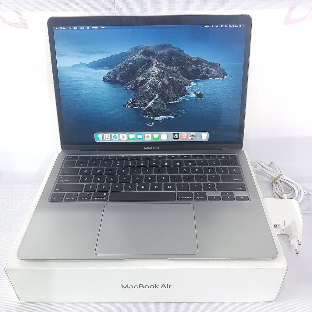Jual MACBOOK AIR 2020 A2179 CORE I3 RA 8GB SSD 256GB + KOTAK | Shopee ...