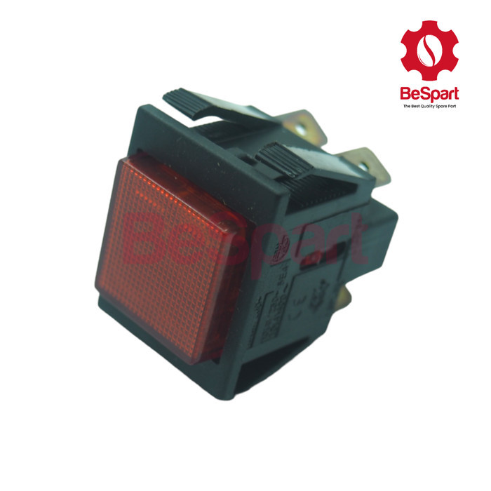Jual Push Button Switch Red Light Mesin Kopi 27x22mm | Shopee Indonesia