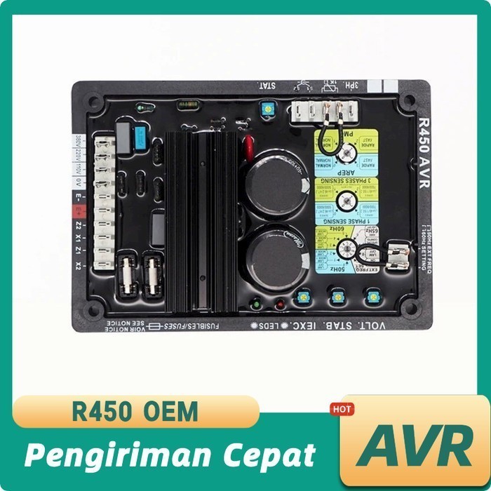 Jual AVR R450 Automatic Voltage Regulator AVR R 450 for Leroy Somer OEM ...