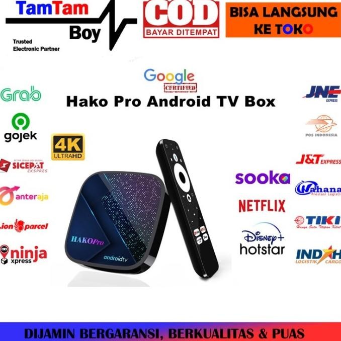 Jual ANDROID SET TOP BOX SMART TV DIGITAL HAKO PRO 4K WIFI BLUETOOTH ...