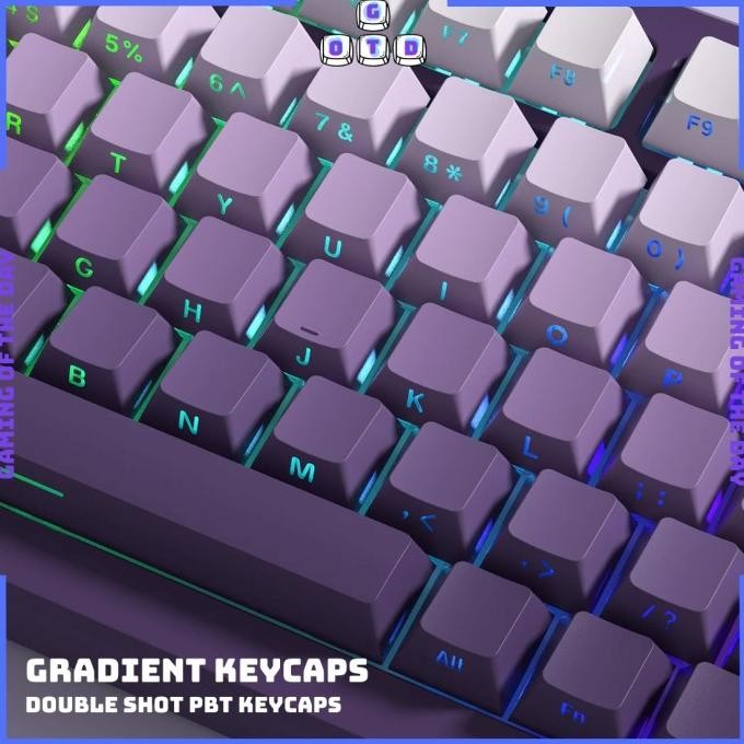 Jual TERBARU - Gradient Keycaps Side Letter Side Print SP by GOTD ...