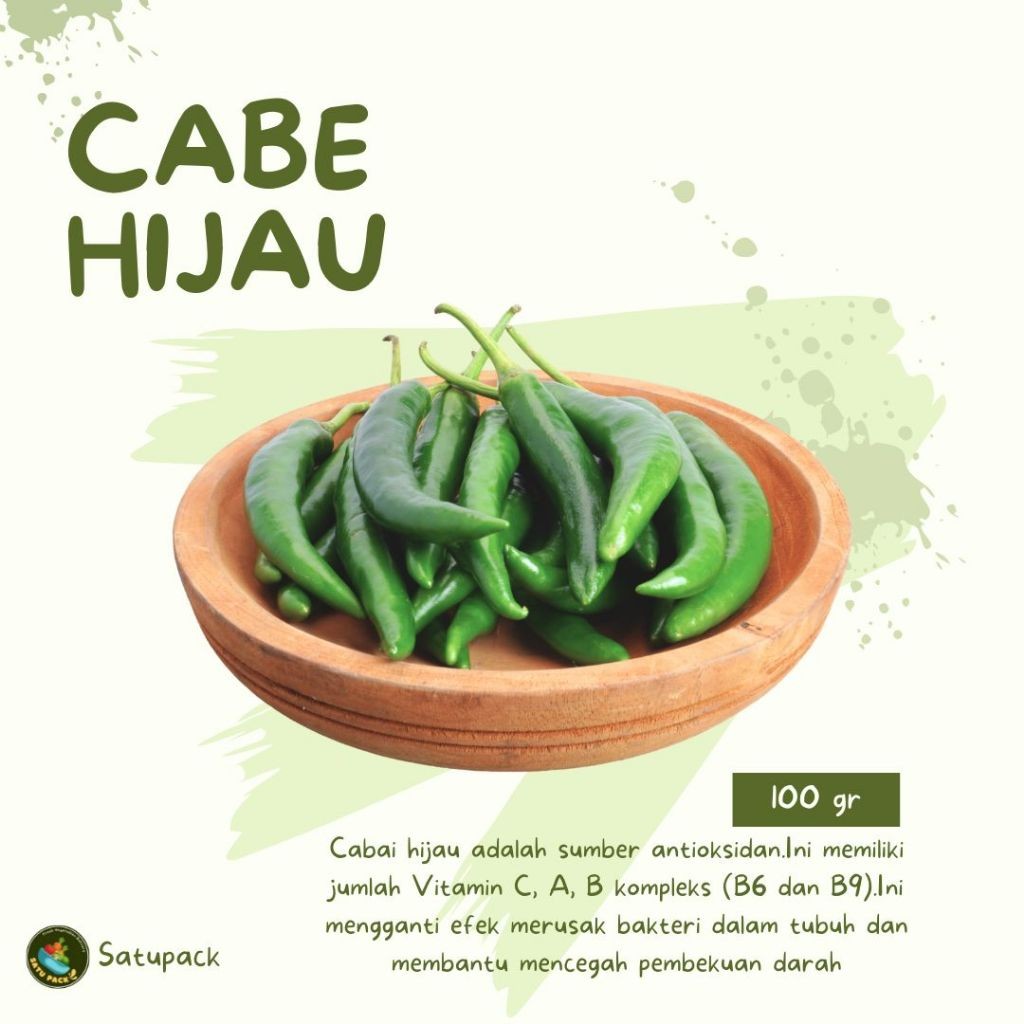 Jual CABE HIJAU BESAR / CABAI HIJAU BESAR ( SUDAH DI BERSIHKAN DAN DI ...