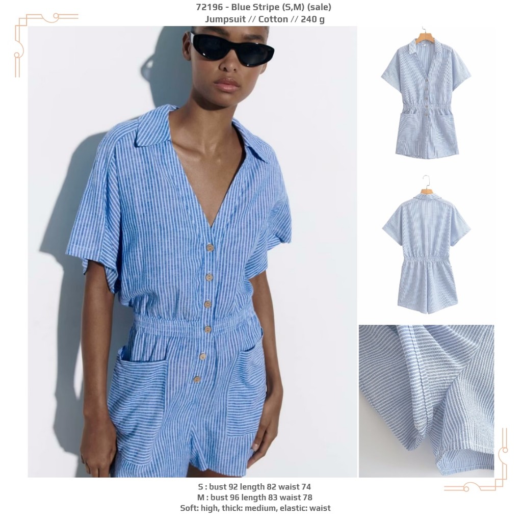 Jual Jumpsuit 72196 (SALE) | Shopee Indonesia