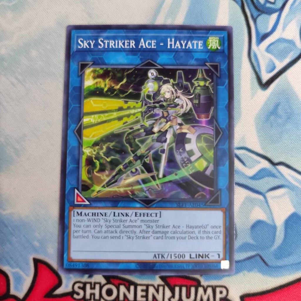 Jual yugioh AE sky striker ace hayate SLF1-AE045 C original | Shopee ...