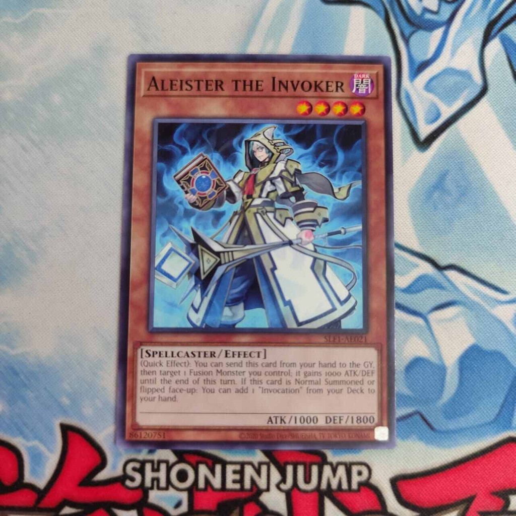 Jual yugioh AE aleister the invoker SLF1-AE021 C original | Shopee Indonesia