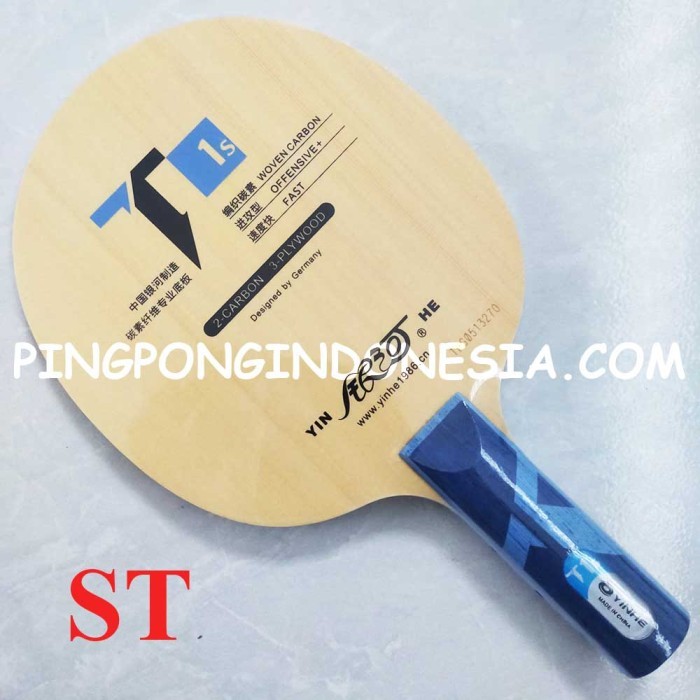 Jual Yinhe T1S - Blade Kayu Pingpong Tenis Meja Bat Bet T-1S T 1S T1 | Shopee Indonesia
