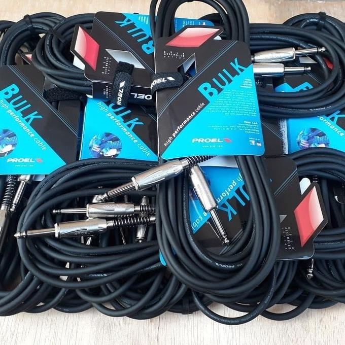 Jual Produk Baru!! Kabel Instrument Proel Bulk 100 Lu 6 Original Jack ...