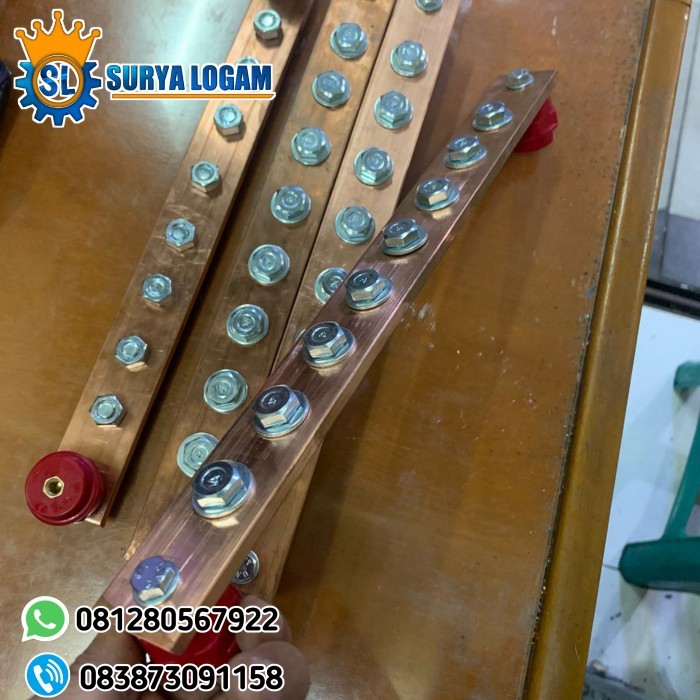 Jual Busbar Tembaga 4Mm X 40Mm X 50Cm - Busbar Custom | Shopee Indonesia