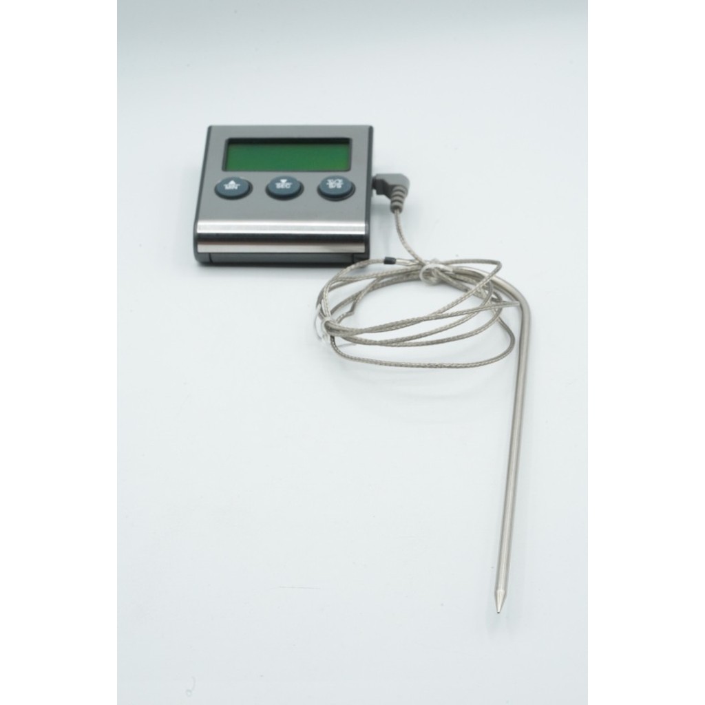 Jual Oven Probe Cooking Thermometer Timer Alarm Chicken Steak Meat Bbq ...