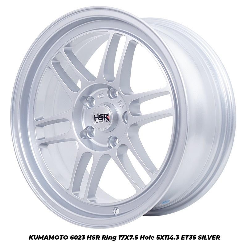 Jual Velg Racing Mobil Enkei Rf01 Ring 17 Lebar 7,5 Rata Et/Ofset 25 Pcd 5X114,3 Warna Silver ...