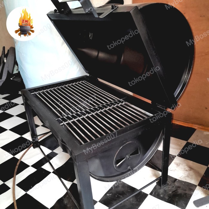 Jual panggangan bbq arang grill smoker mini pengasapan panggang bakaran ...