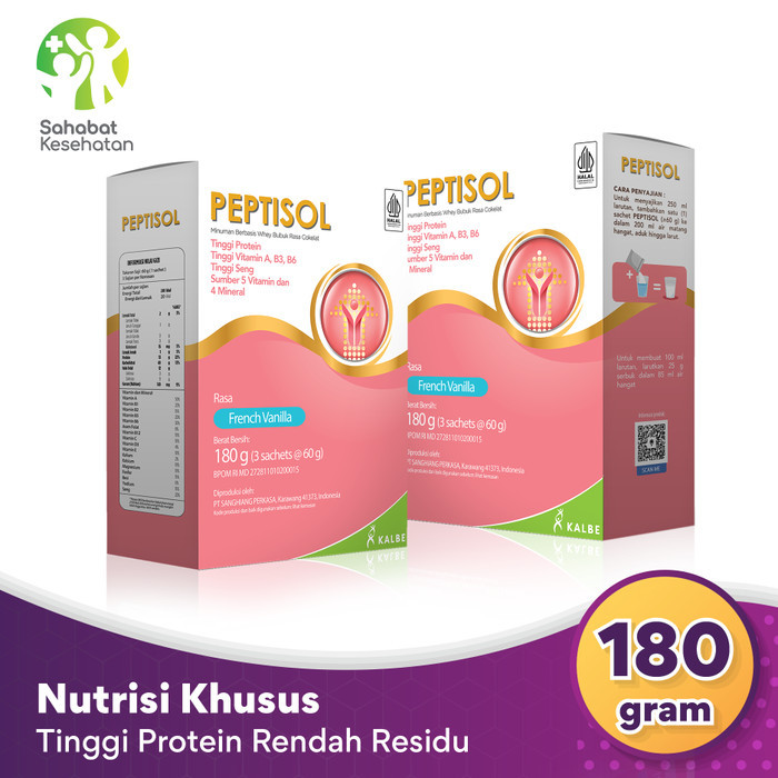 Jual Bundle 2 Box Peptisol - Nutrisi Tinggi Protein Rendah Residu ...