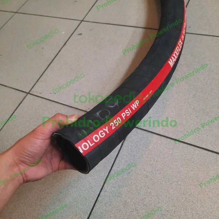 Jual Maxxflex Rubber Hose 250 Psi Selang Karet Oil Suction 2" Inch ...
